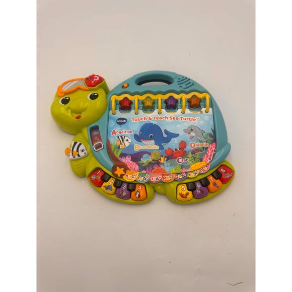 vtech | Toys | Vtech Touch Teach Sea Turtle Book | Poshmark